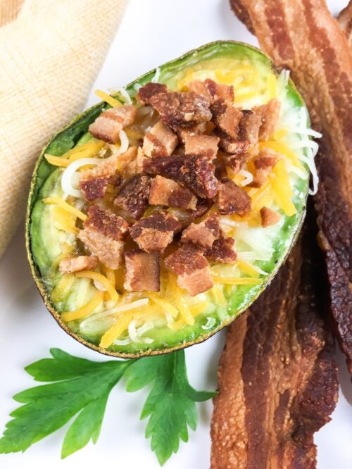 Loaded Keto Avocado Baked Eggs - Danny's Delight