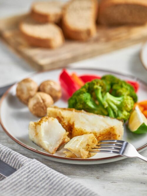 Light and Healthy Steamed Cod and Vegetables - Danny's Delight